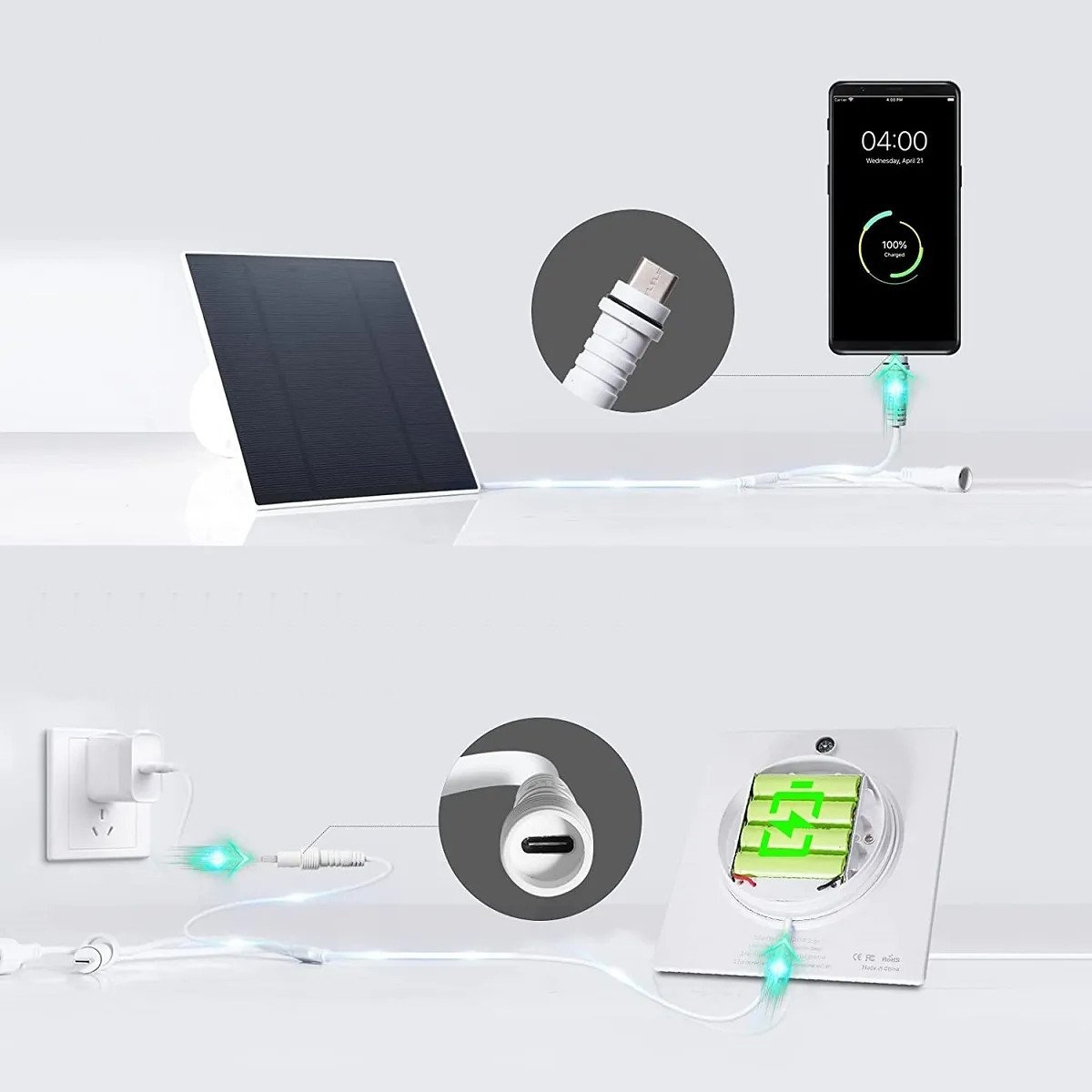 Panel Solarny 6V 9V12V | Do Kamer i Urządzeń Mobilnych | Onshop.pl